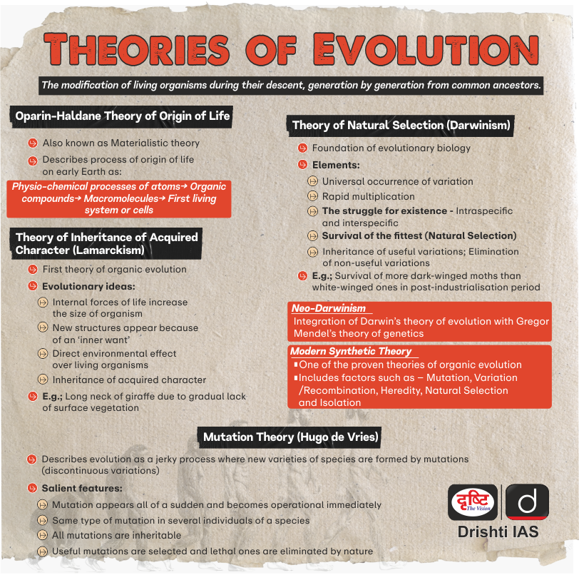 Theories of Evolution
