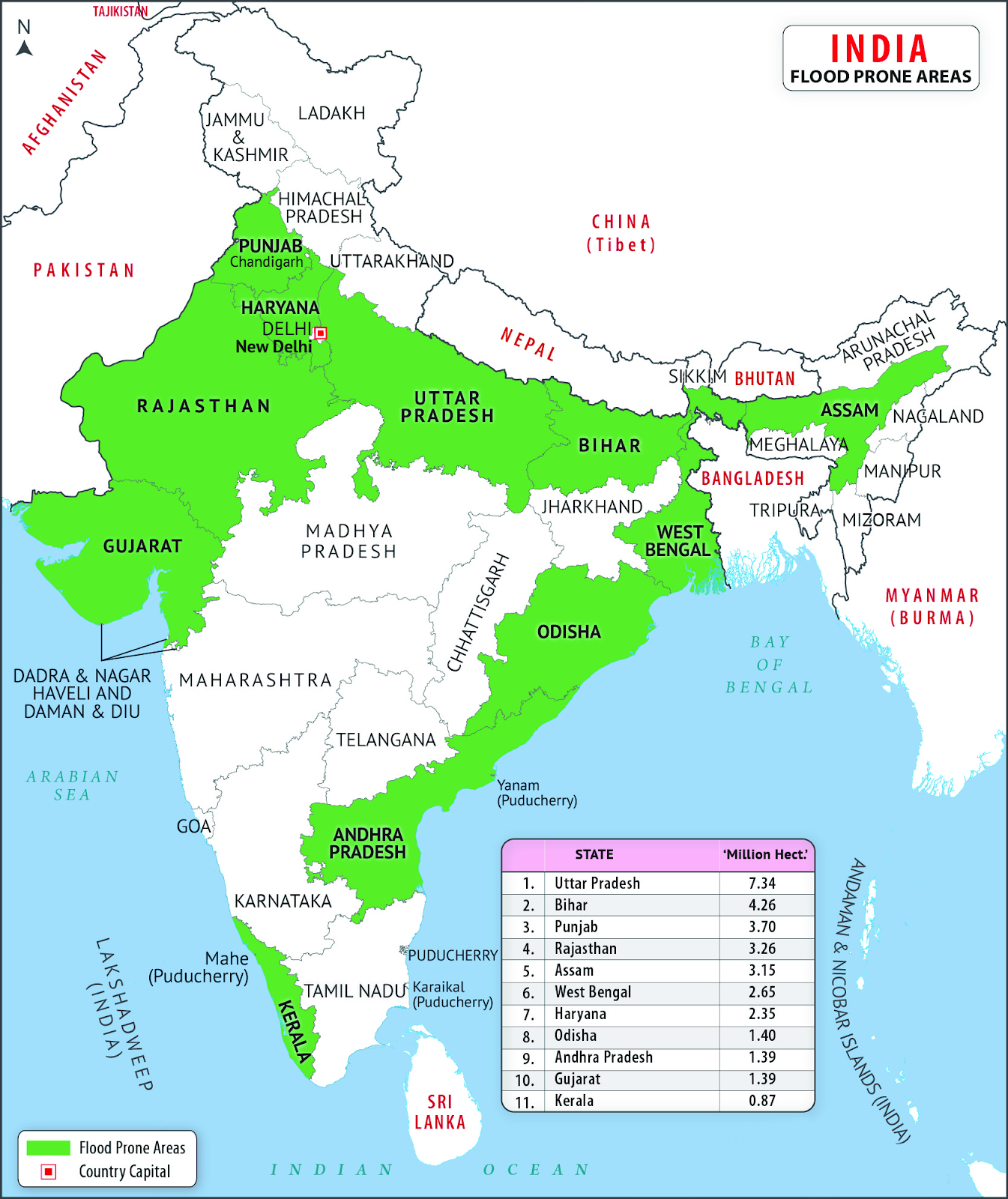 Surge in Human Settlements in Flood-Prone Areas