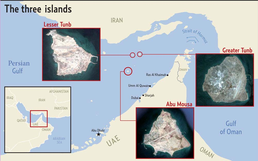 Disputed Persian Gulf Islands