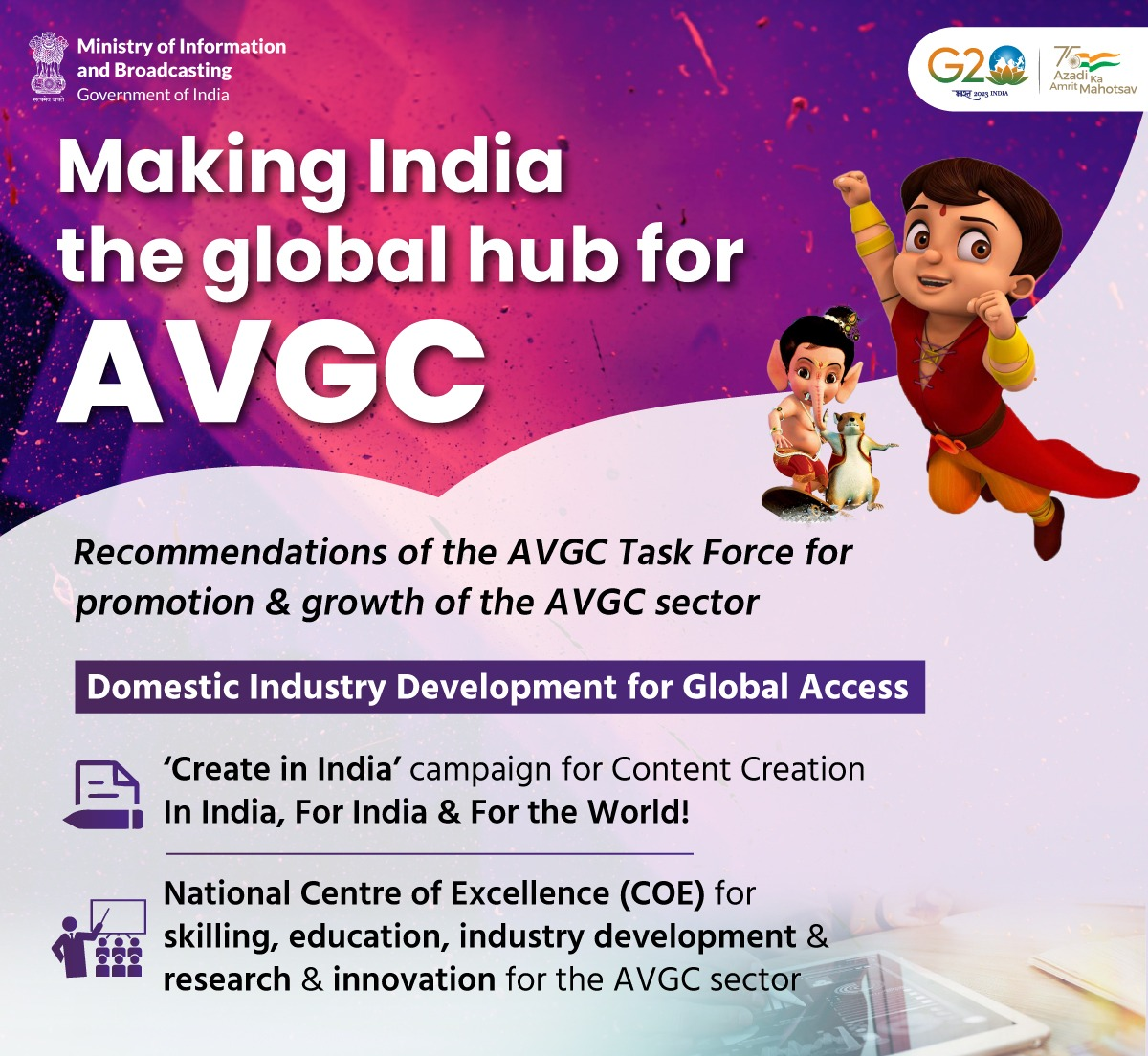 Potential of India’s AVGC-XR Sector