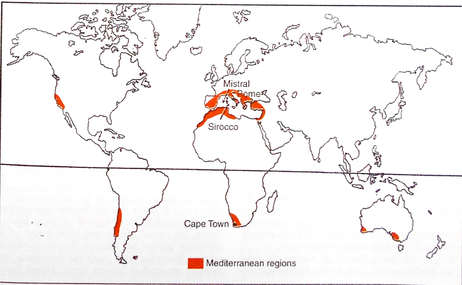 Climatic Regions of World: Part-II