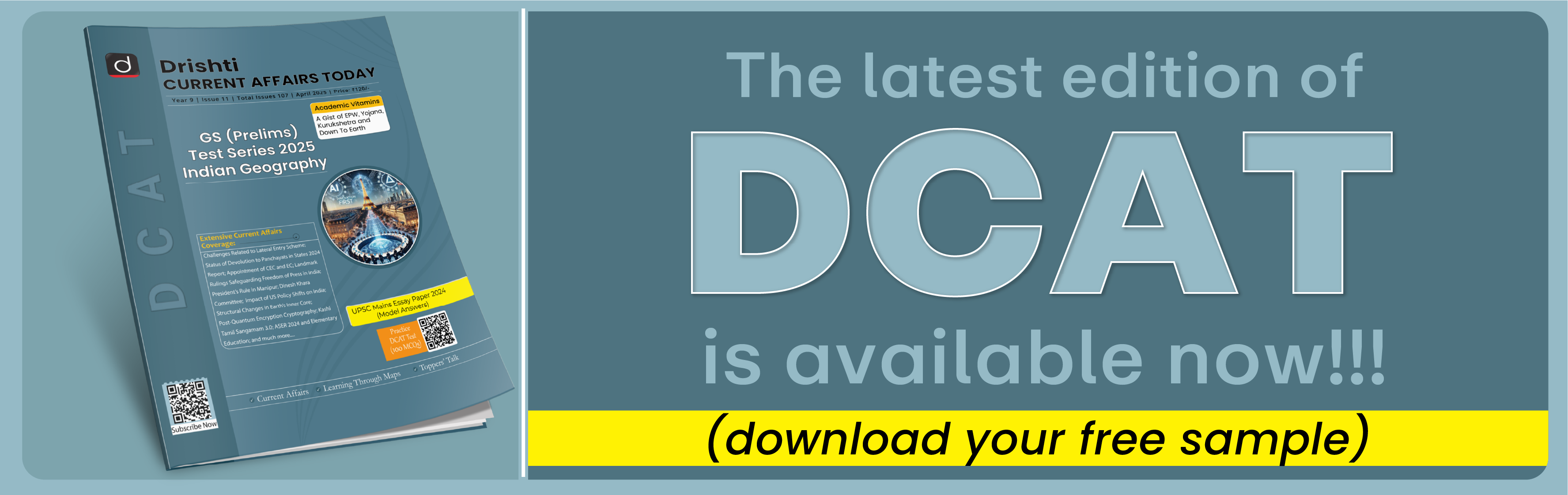 DCAT Magazine Class Test